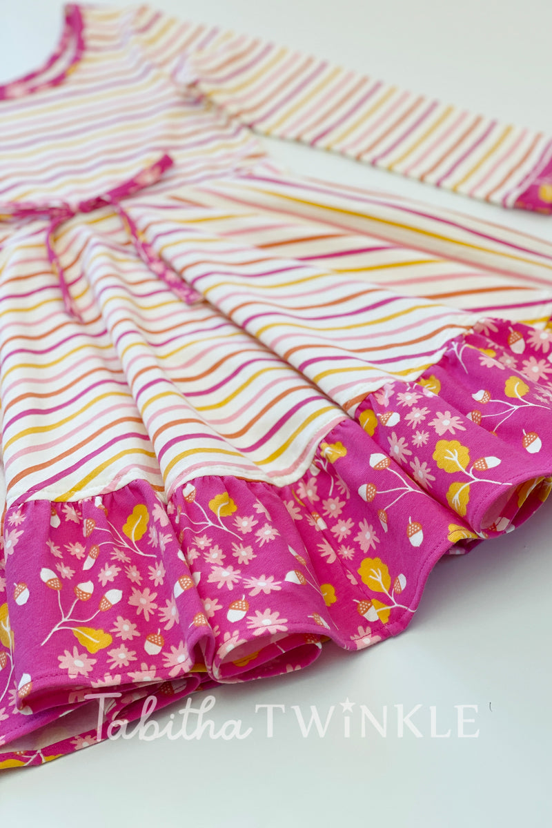 Leafy Acorn Annie Dress – Tabitha Twinkle