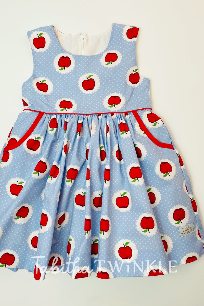 Apple A Day - Straight As Eliza Dress – Tabitha Twinkle