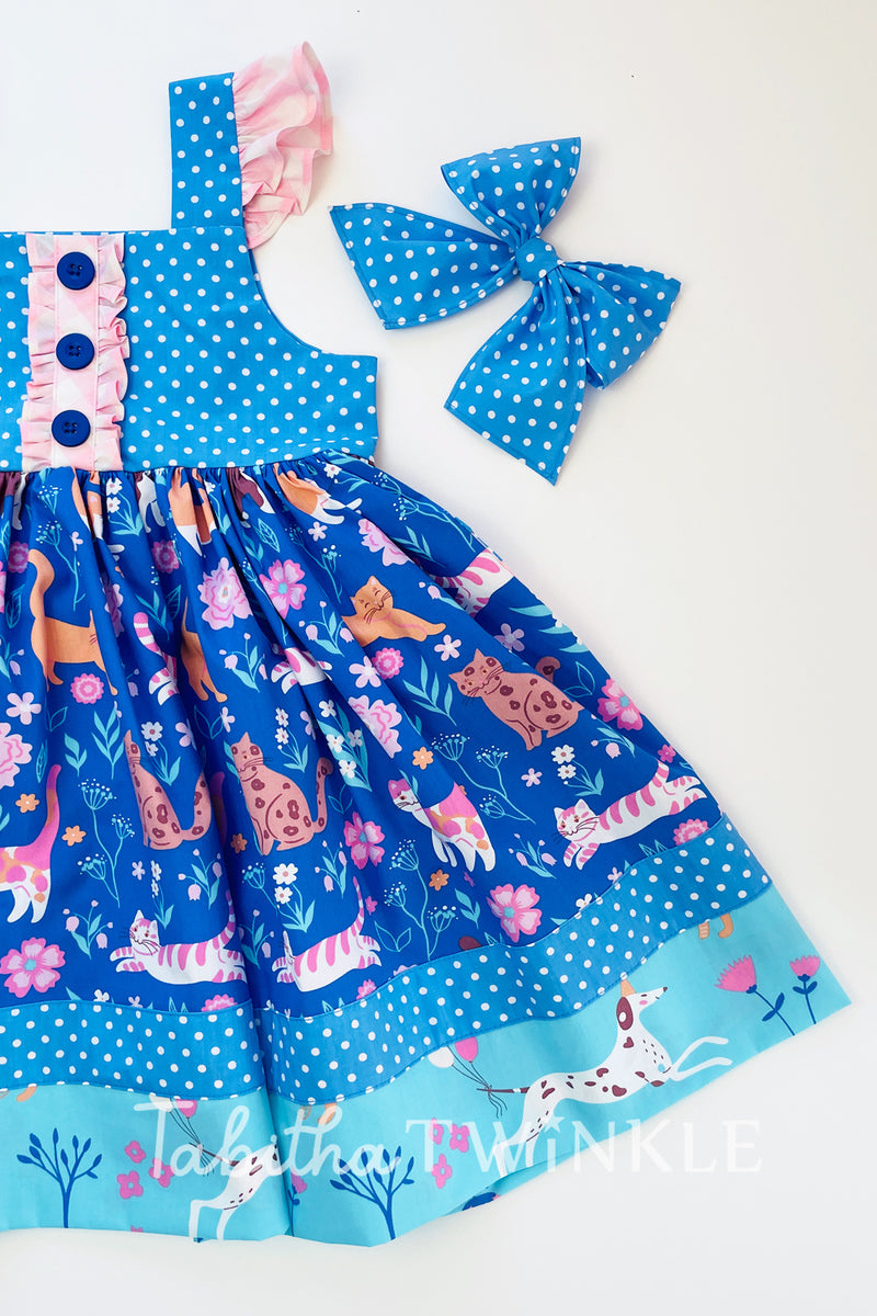 Pet Princess Margo Dress + Olivia Hair Bow Set – Tabitha Twinkle