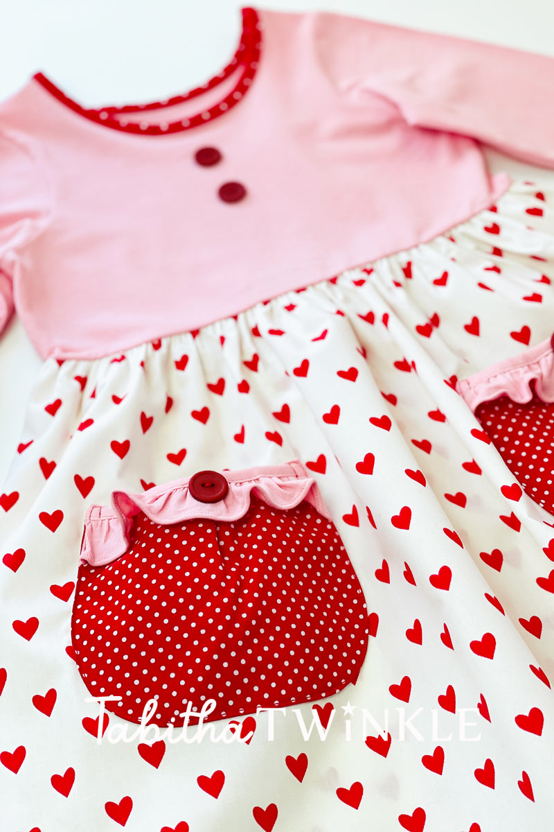 Preppy Love - Heart Eyes Lucy Dress – Tabitha Twinkle